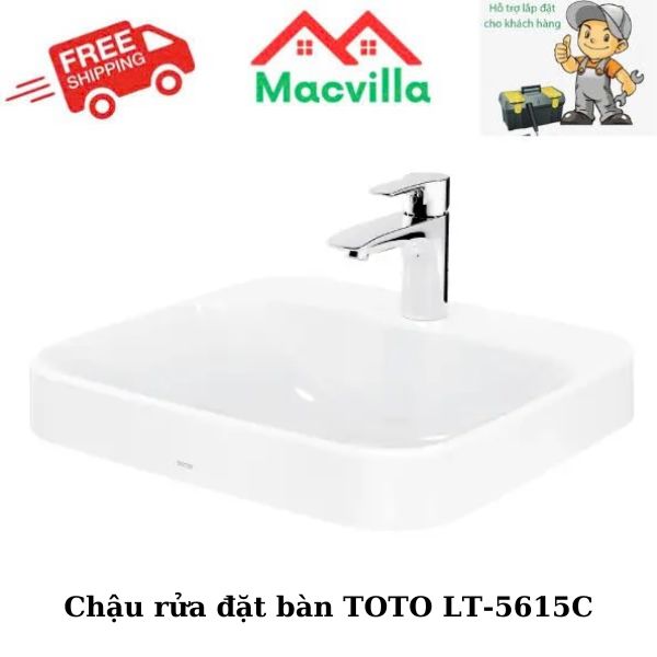 Chậu đặt bàn TOTO LT-5615C cao cấp giá rẻ